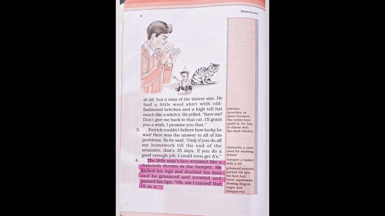 English ncert, class -6, ch- who did Patrick's Homework हिन्दी मे (part 1) - YouTube