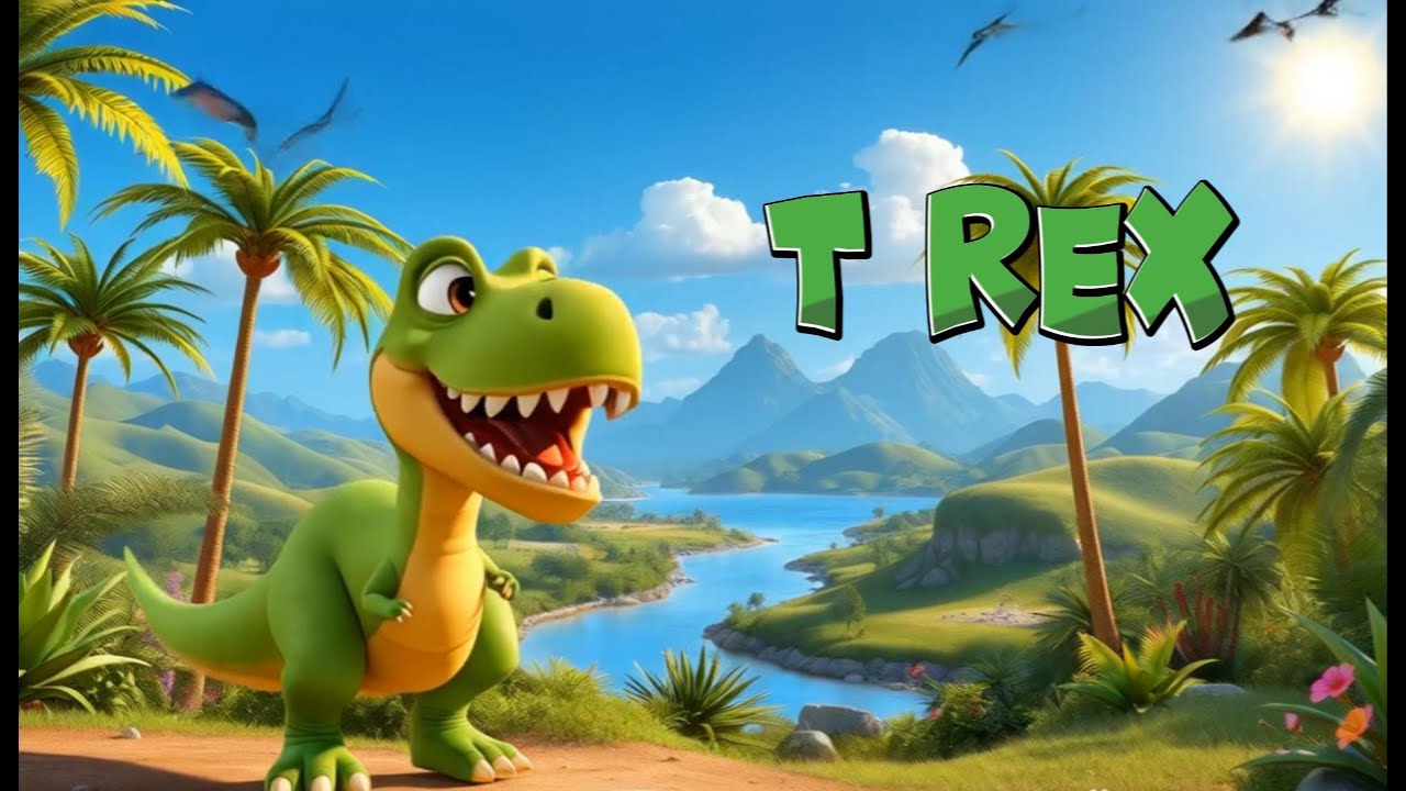 Best Dinosaur Song Ever! Sing and Learn About Dinosaurs | T-Rex ...