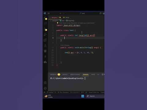 Largest Element in Array #javascript #jstutorial #nextjstutorial #htmlcsswebsite #mernstack # ...