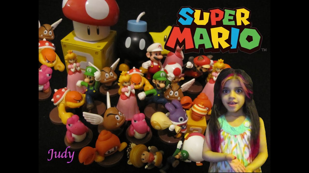 Super Mario surprise eggs p1 | Judy's reviews - YouTube