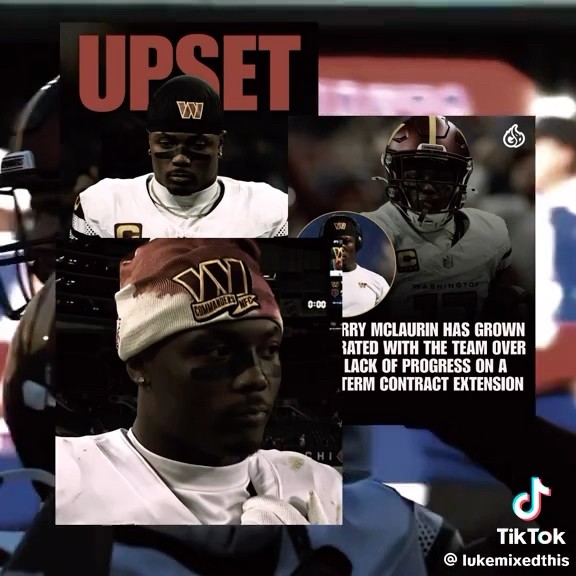 NO TERRY DONT LEAVE BRO #pay #terrymclaurin #nfl #commanders #football ...