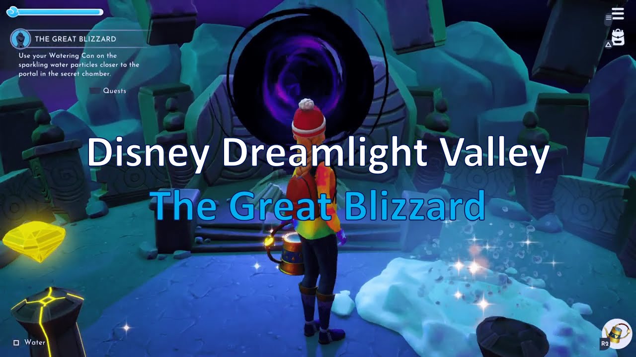 Disney Dreamlight Valley The Great Blizzard - YouTube