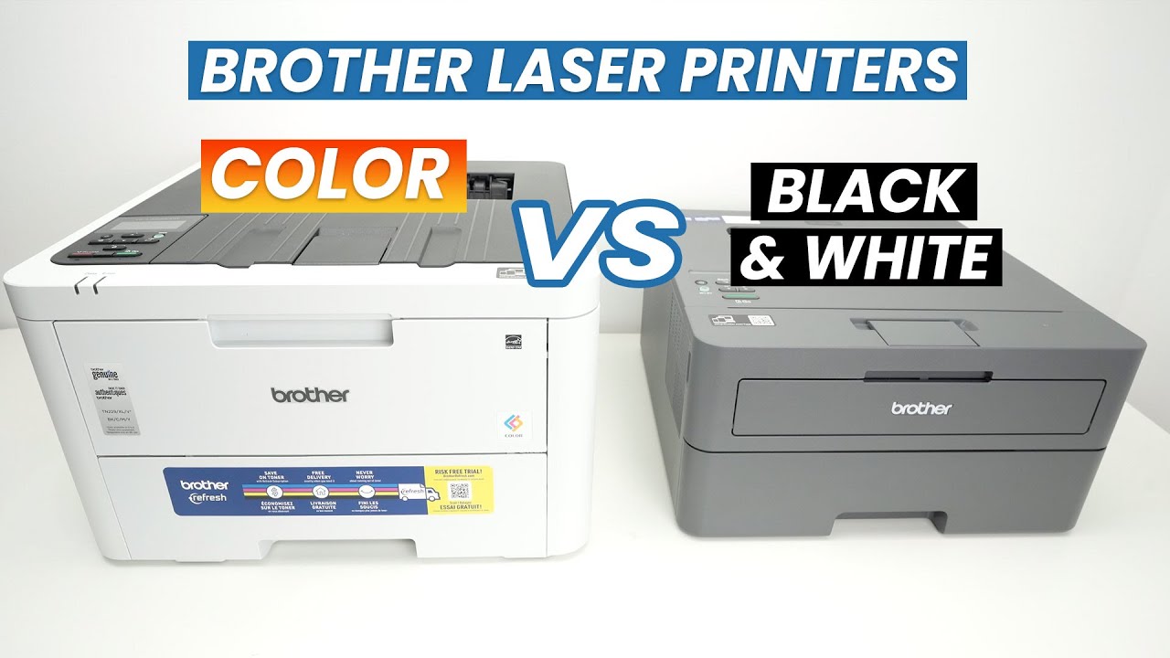Brother Laser Printer : Color VS Black & White - Which One Should You ...