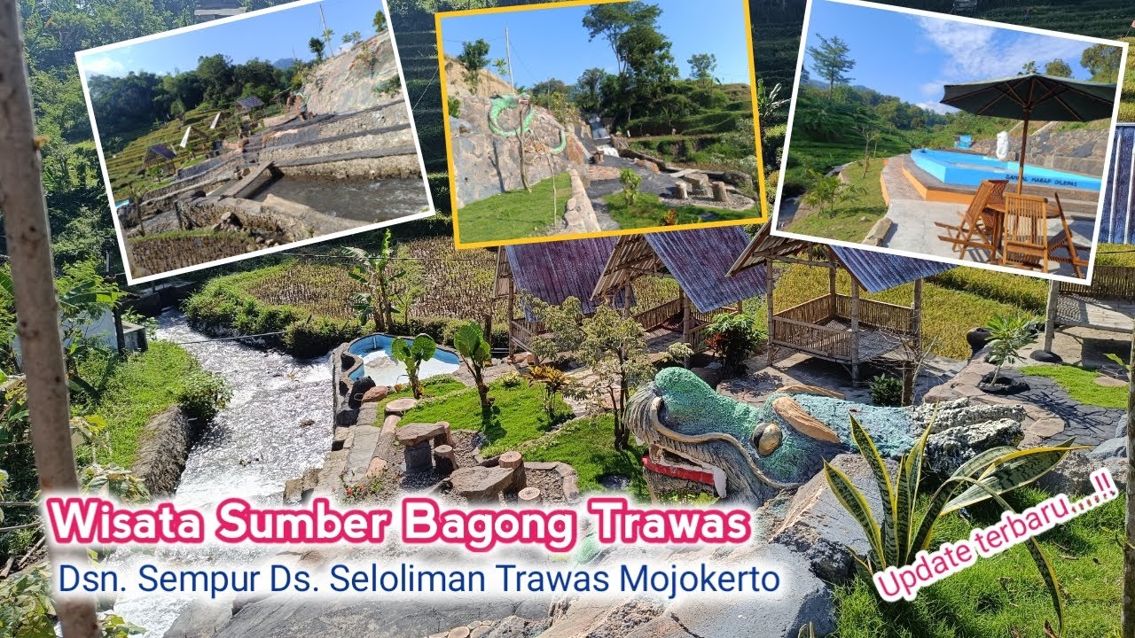 Wisata Terbaru di Mojokerto || Wisata Sumber Bagong Trawas - YouTube