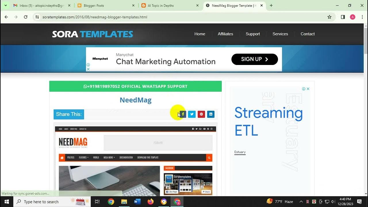 A Step-by-Step Tutorial on Customization | Best Free Blogger Templates ...