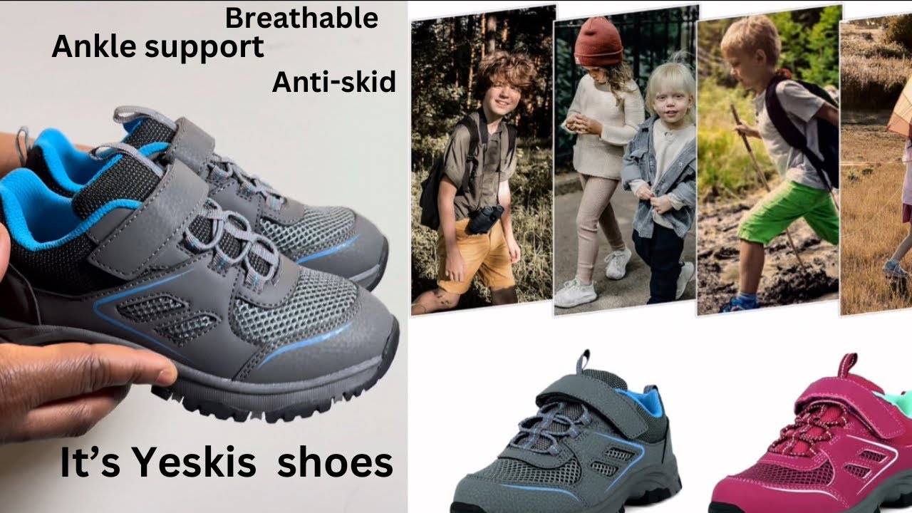 Anti-Skid Hiking Shoes for Kids | YESKIS SHOES - YouTube