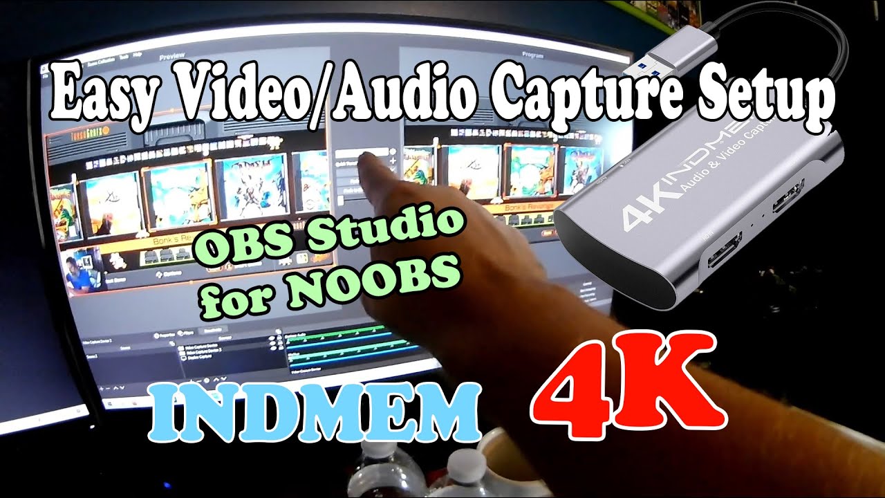 INDMEM Video Capture Device Hook Up and Test 11 9 20 - YouTube