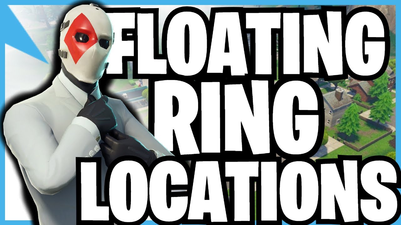 Collect Floating Rings at Pleasant Park - ALL locations - Season 3 Week ...