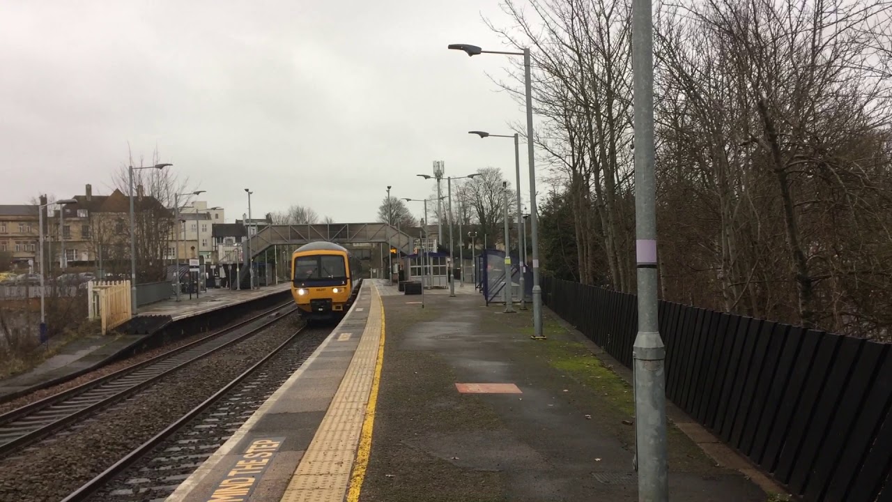 Class 166 Trowbridge Train Station - YouTube