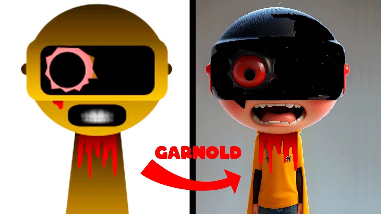 INCREDIBOX SPRUNKI Characters as HUMANS /Incredibox Sprunki by their ...