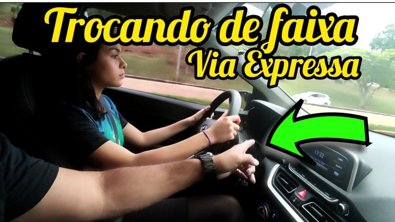 Como Trocar de Faixa Em Avenida Movimentada Via Expressa (Malu). 🚙🔛 # ...
