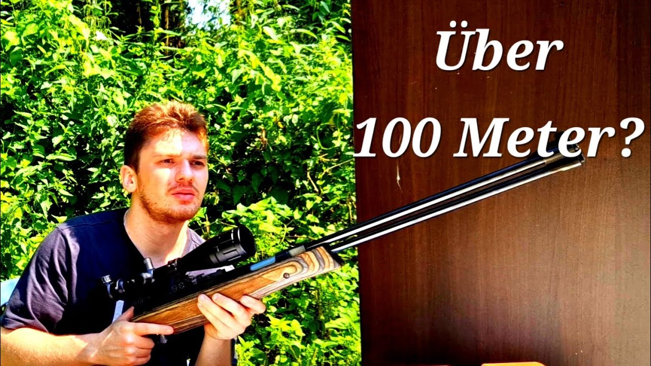 Weitschießen mit nur 7,5 Joule - YouTube