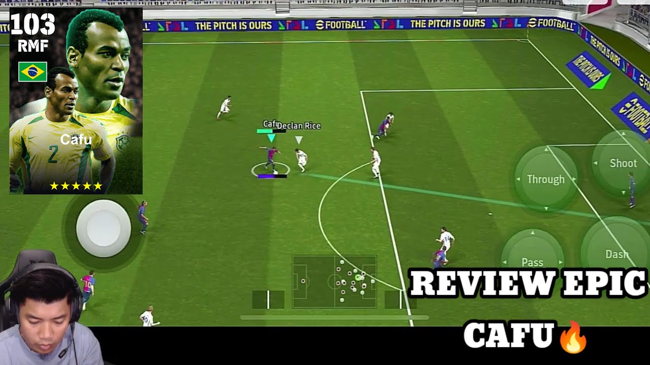 CAFU DENGAN PLAYSTYLE BOX TO BOX? REVIEW EPIC CAFU! EFOOTBALL 25 MOBILE ...