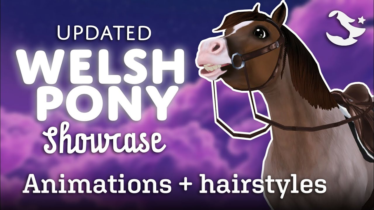 Welsh Pony Showcase | Animations & hairstyles | Star Stable Online⭐️ ...