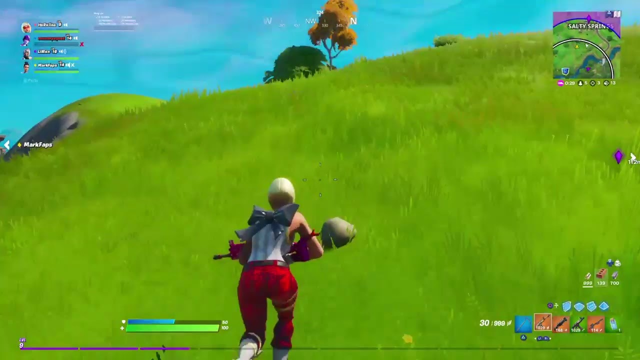 Girl Gamer Playing Fortnite Live - YouTube