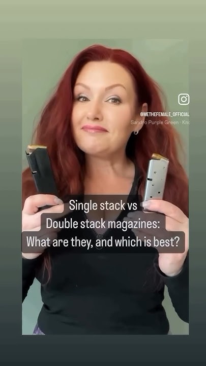 Single Stack Vs Double Stack #gun #firearmstraining #ccw #glock #9mm ...