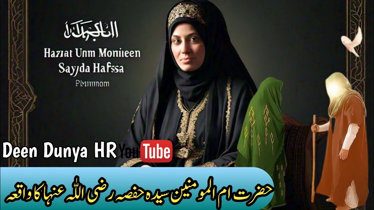 hazrat hafsa ka waqia | hazrat hafsa kaun thi | hazrat hafsa bint umar | Islamic stories - YouTube
