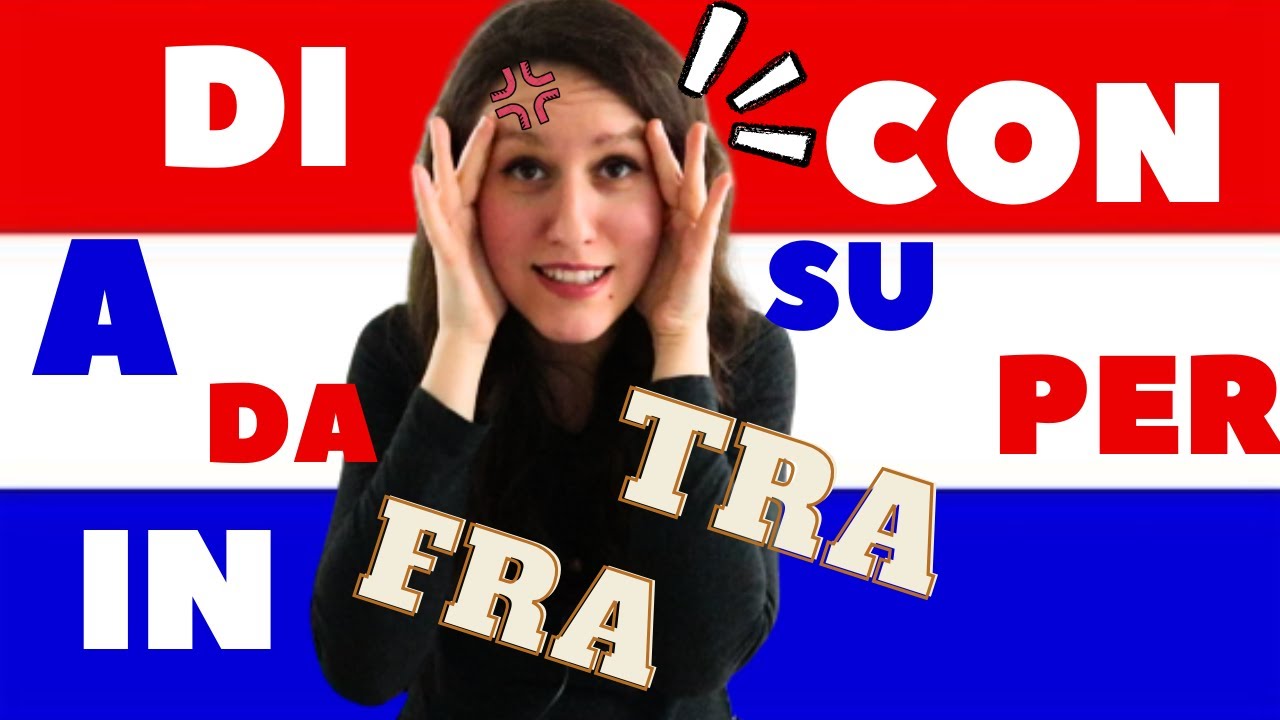 PREPOSIZIONI IN OLANDESE pt1 | Lezioni di olandese per principianti ...