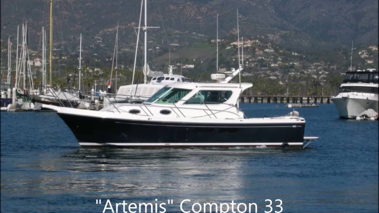 Compton Marine 33 Downeast 2004 For Sale at Seacoast Yachts - YouTube