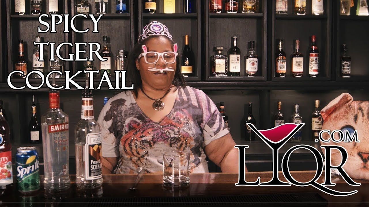 Liqr - How to make a Spicy Tiger with the Crazy Cat Lady - YouTube