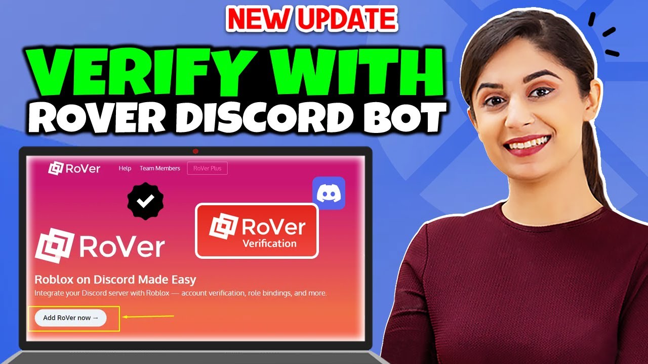 How To Verify With Rover Discord Bot 2025 | Full Guide - YouTube