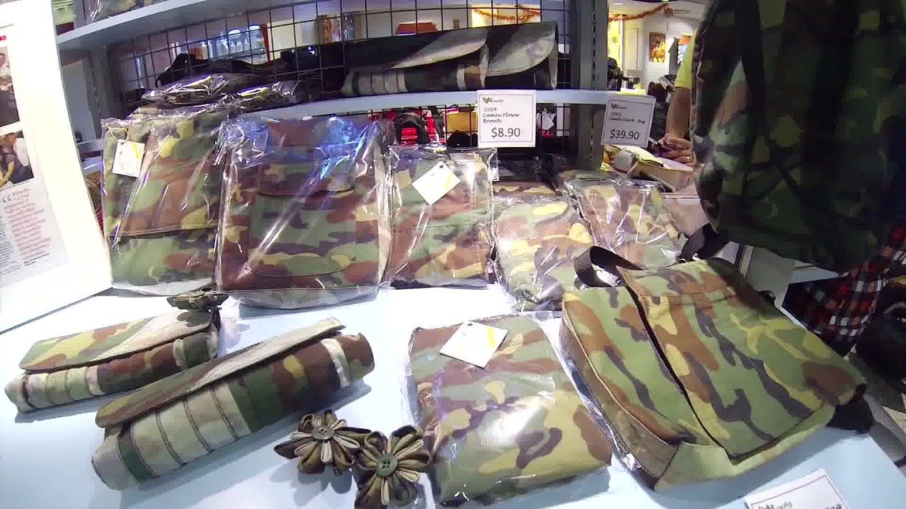 A New Life for Old SAF Uniforms? - YouTube