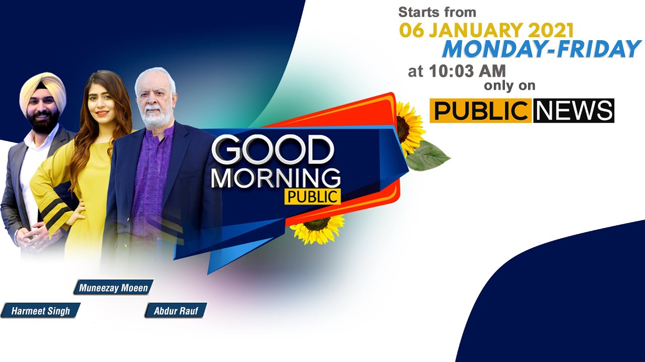 Special Transmission on morning show "Good Morning Public" on your ...