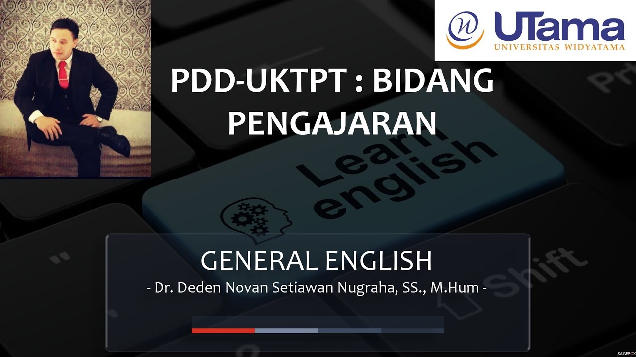 PDD-UKTPT Deden Novan Setiawan Nugraha [Serdos 2022] - YouTube