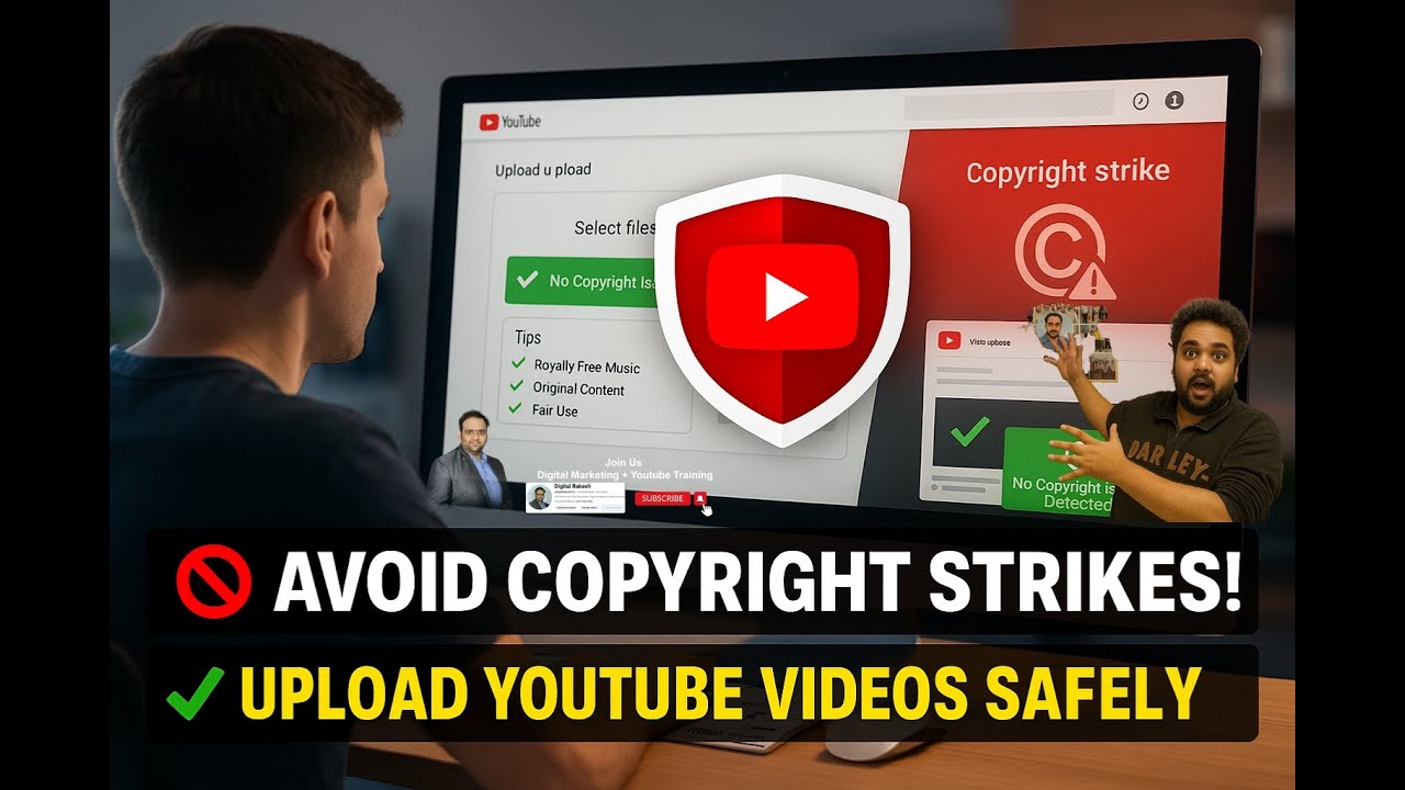 How to Upload a Video on YouTube Without Copyright Issues | Safe Upload ...
