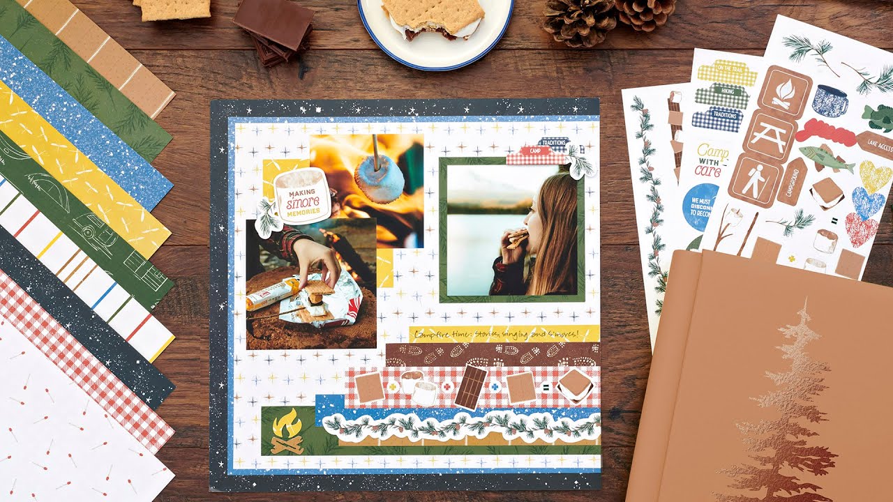 S'more Memories Stickers by Creative Memories - YouTube