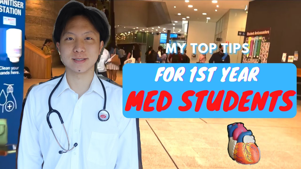 My best tips for FIRST YEAR MED STUDENTS (esp. Monash University) - YouTube