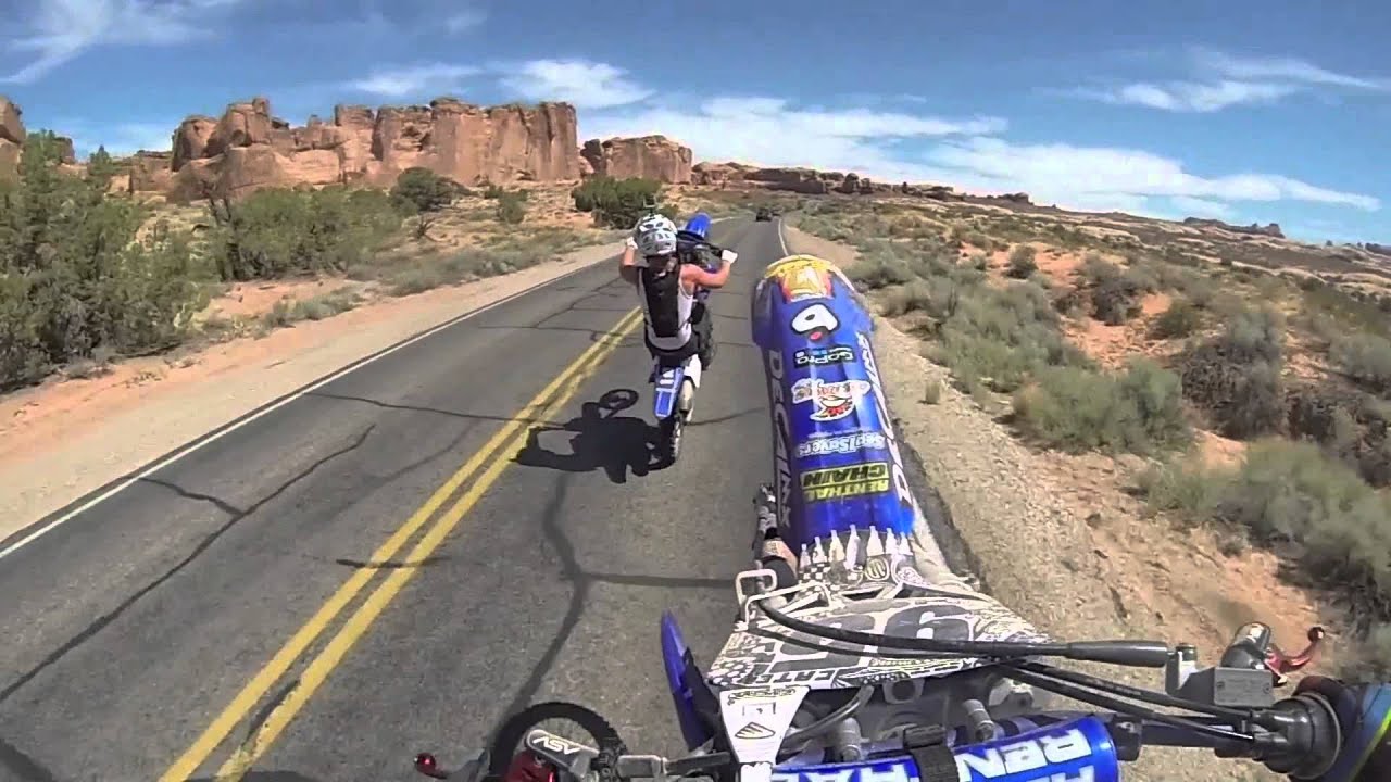 Moab Dirt Bike Riding - YouTube