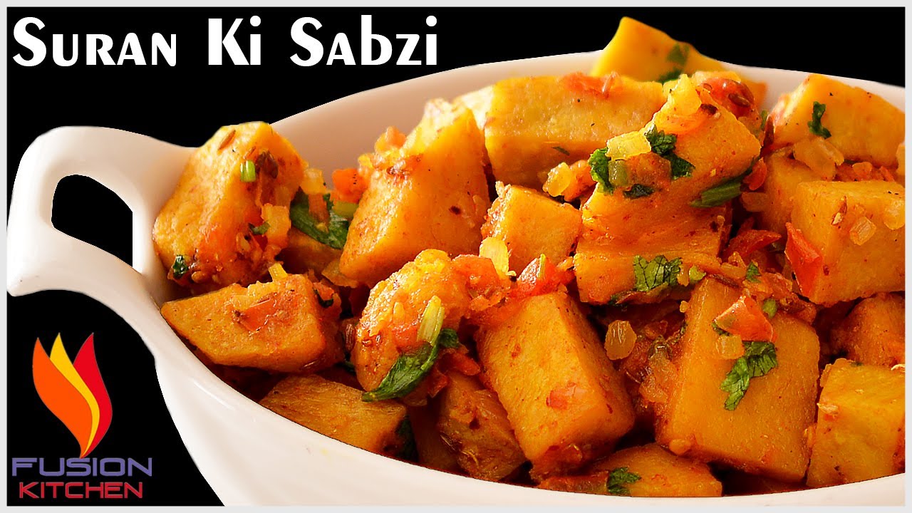 Suran Ki Sabji | Jimikand Ki sabzi,Ol Masala Recipe,Yam Masala Curry ...