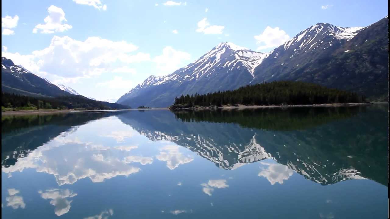 Boating on Lake Bennett, Yukon - YouTube