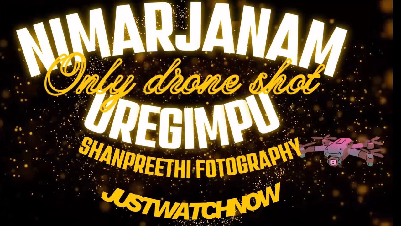 Drone shot onlyNIMARJANAM #jai durgamata #haricf7 #justwatchnow ...