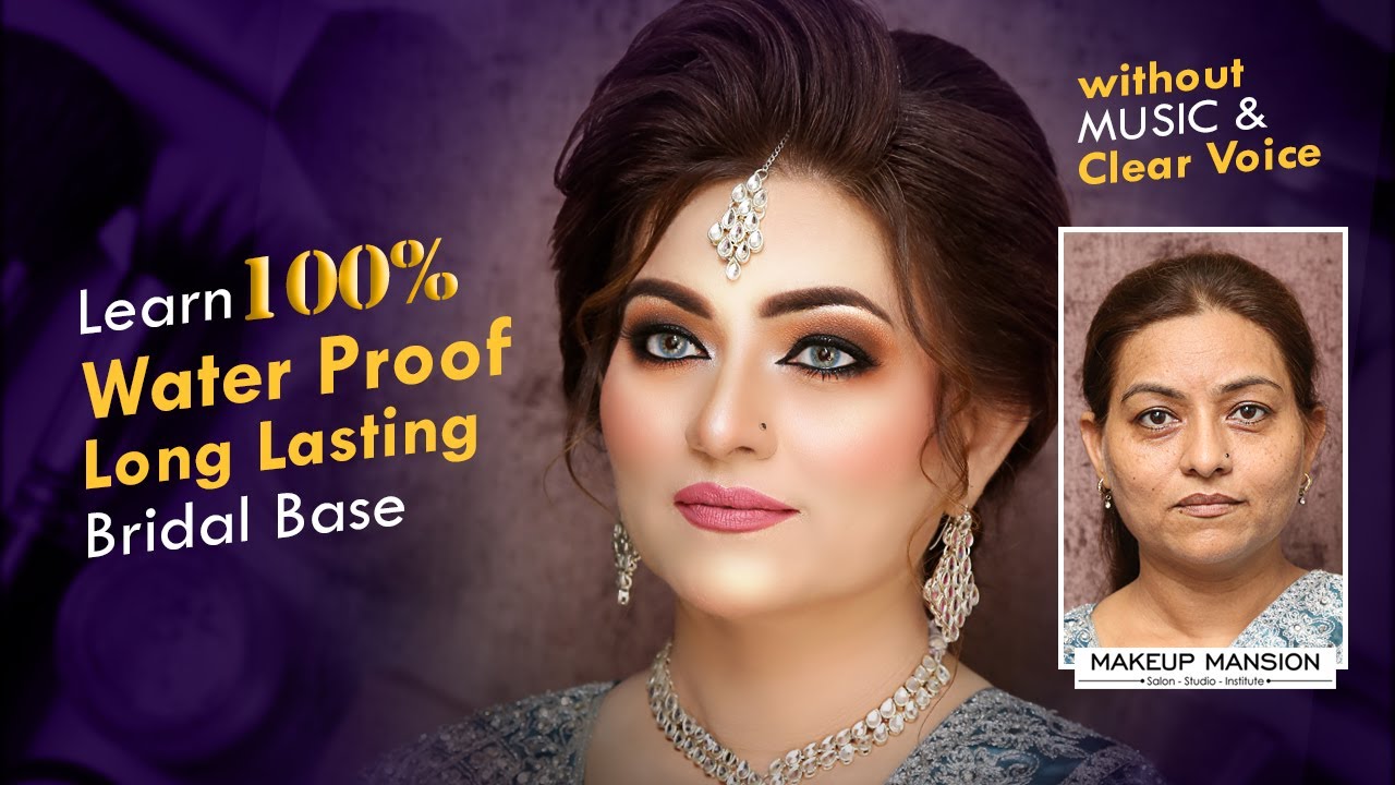 Bridal Base Master class | 100% Water Proof Base | Shiraz Arshad | Lahore Pakistan - YouTube