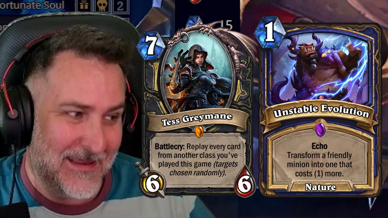Tess + Unstable Evolution = Rogue Madness vs Lifesteal DK! - YouTube