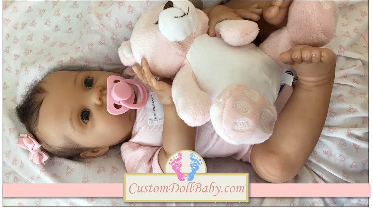 Beautiful Lifelike Biracial Reborn Baby Girl: Anastasia! - YouTube