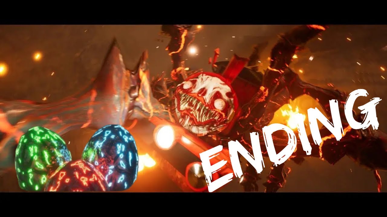 FINAL FIGHT WITH HORROR TRAIN / CHOO CHOO CHARLES #4 - YouTube