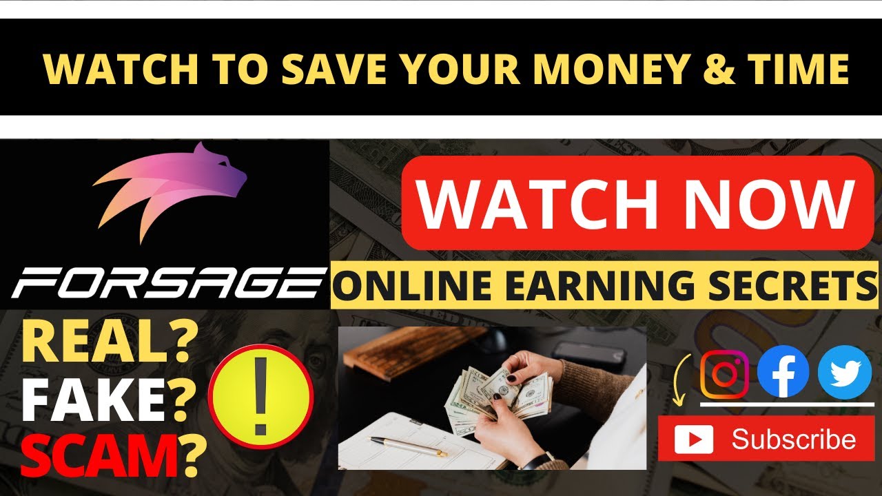 online money scams 2023 ⚠ | is forsage busd real or fake ⚠ | video#90 ...