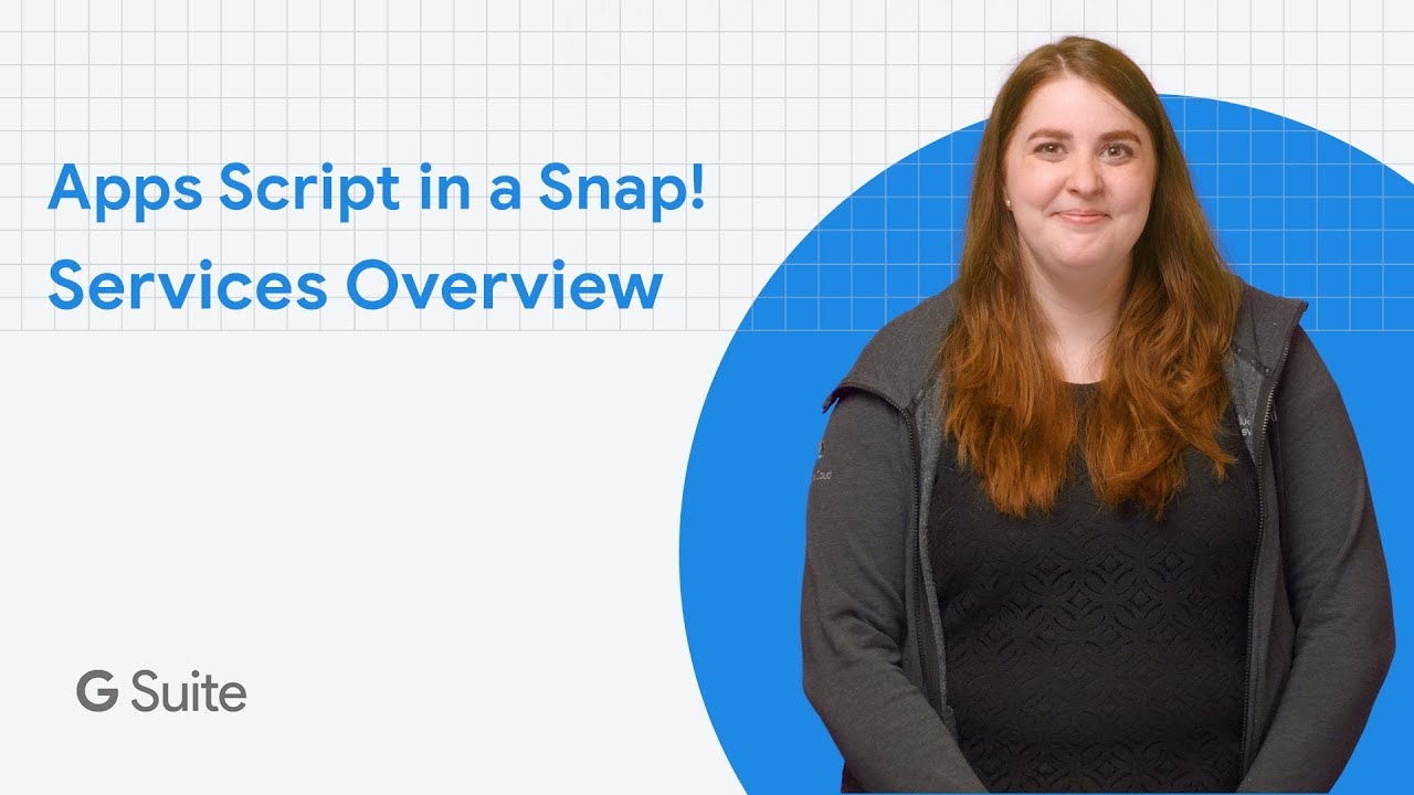 Apps Script services - YouTube