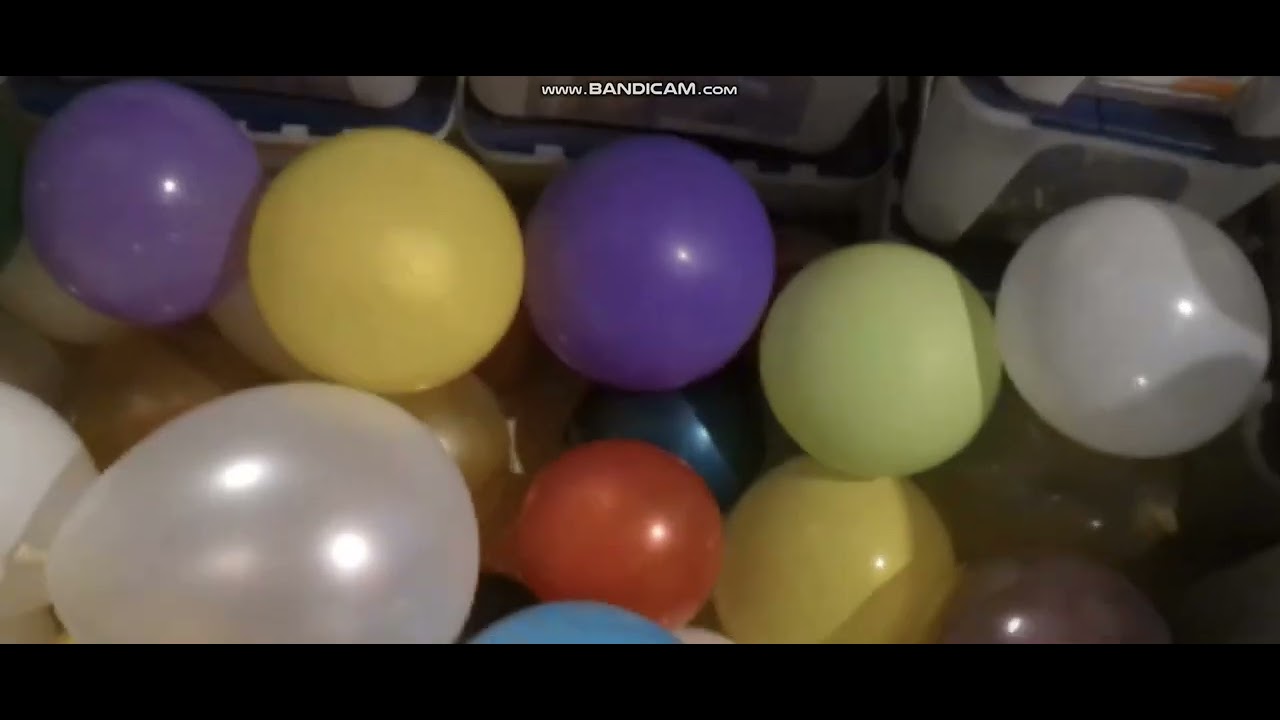 24 hour in balloon pit - YouTube