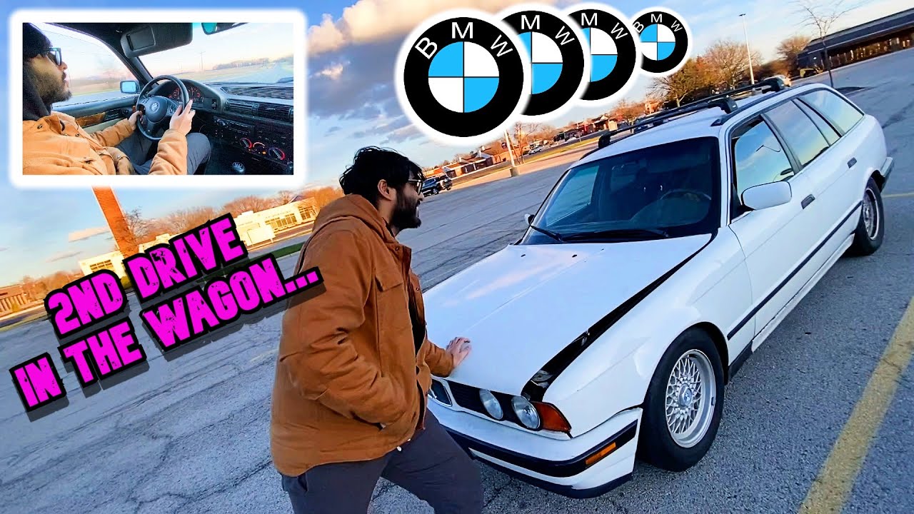 2nd Drive in an S50 Swapped Manual BMW E34 Wagon!!! Was it a Good Day ...