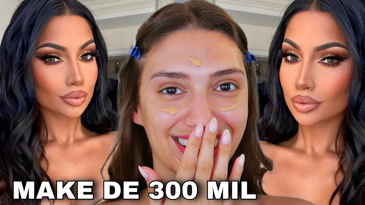 MAKE DE 300 MIL 😱 VOCÊS PRECISAM APRENDER ESSA MAKE | MAQUIAGEM ...