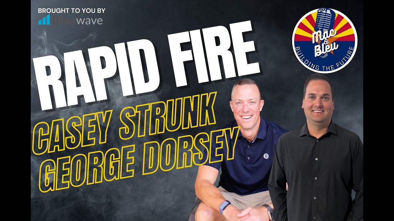 #RapidFireQuestions With Casey Strunk and George Dorsey - YouTube