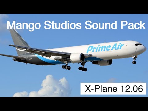 Mango Studios B767 Sound Pack | KABQ - KSAN | X-Plane 12.06 - YouTube