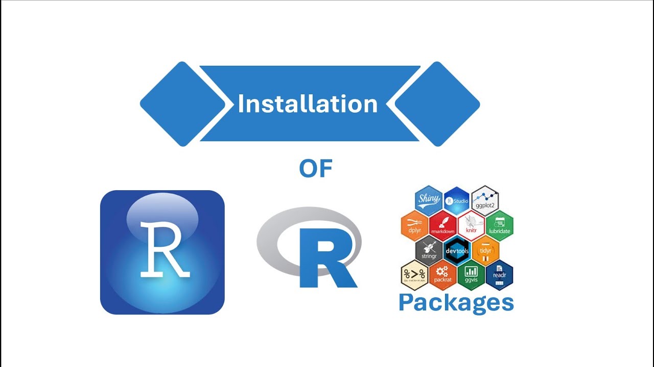 R, RStudio & Package Downloading & Installation #rstudio - YouTube