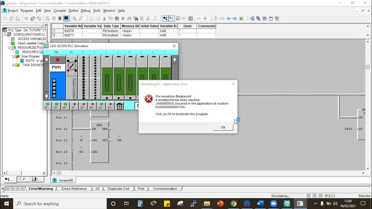 Tutorial Aritmatika Min, Max, Abs GMWIN 4 - YouTube