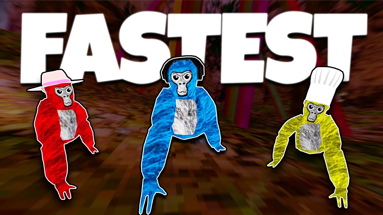 Gorilla tags fastest player 😈 | A Gorilla Tag Montage - YouTube