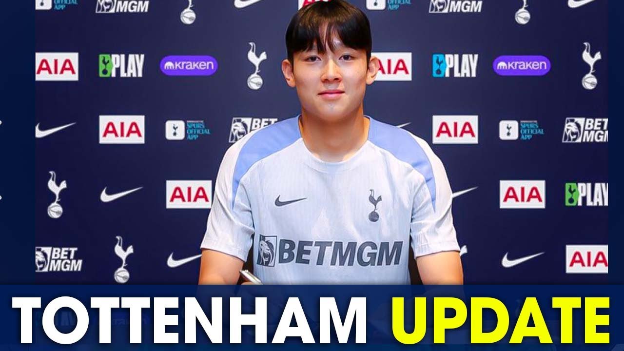 Yang Min-hyuk Officially SIGNS For Tottenham! - YouTube